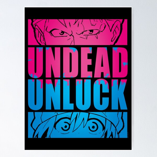 "Undead Unluck Andy & Fukko Eye Panels" Poster for Sale by ...