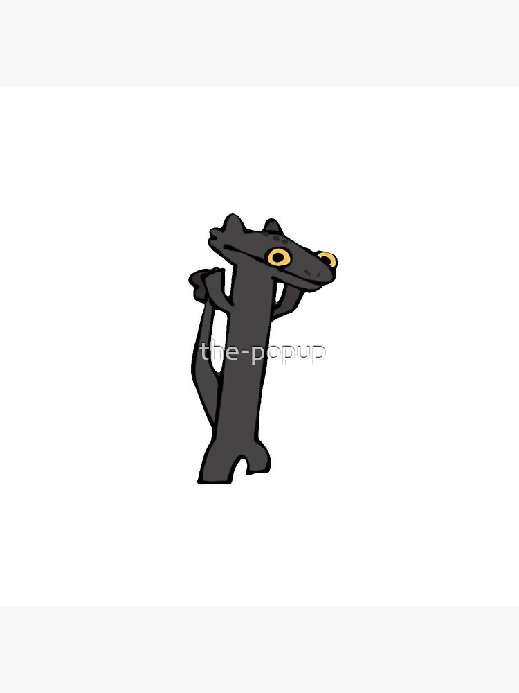 "Dancing Toothless Meme" Pin for Sale by the-popup | Redbubble