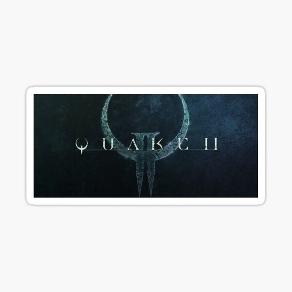 "Quake 2 " Sticker for Sale by MammothTank | Redbubble