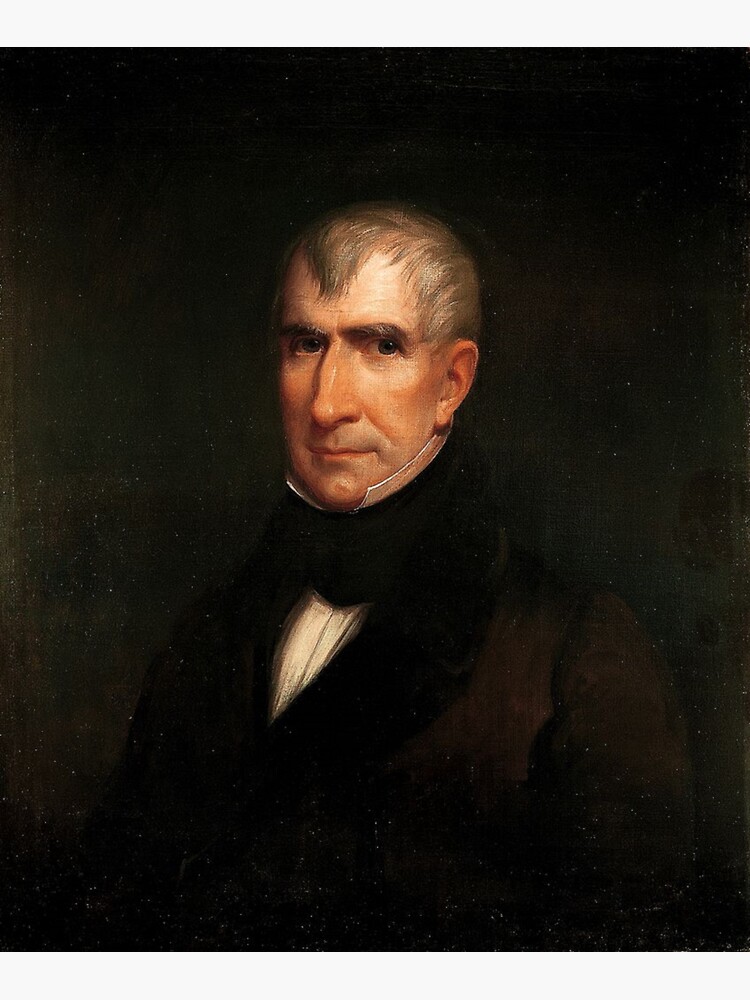 "Official Presidential Portrait of William Henry Harrison by James ...