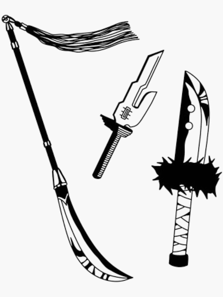 "Cursed tools" Sticker for Sale by Peponji | Redbubble