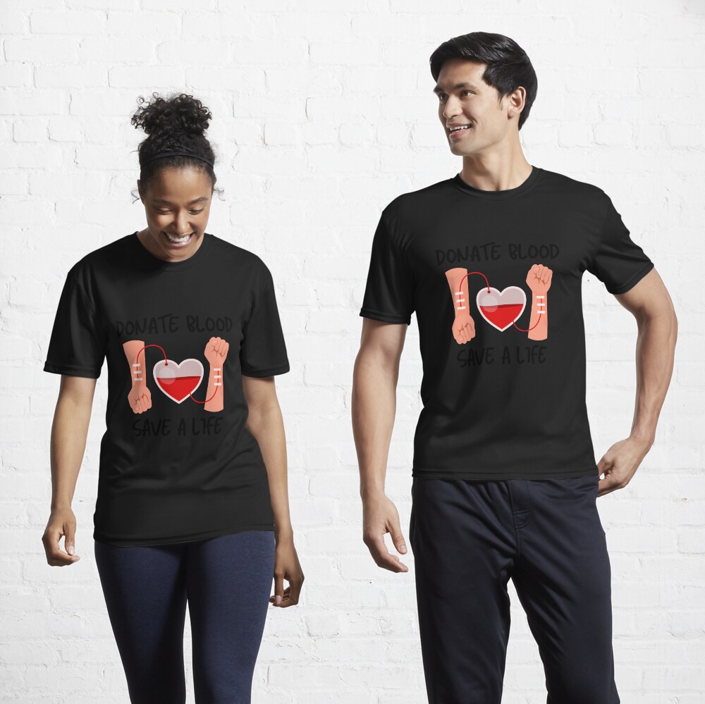 "Donate Blood - Save a Life" Sticker for Sale by printsbymiles | Redbubble