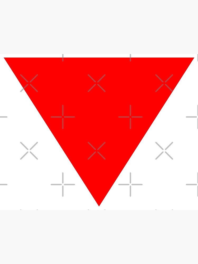 "Palestine Red Triangle | Support Palestine Free Palestine" Poster for ...