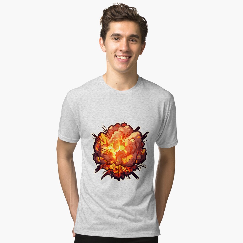 "explosion" Sticker by Jackflash2023 | Redbubble
