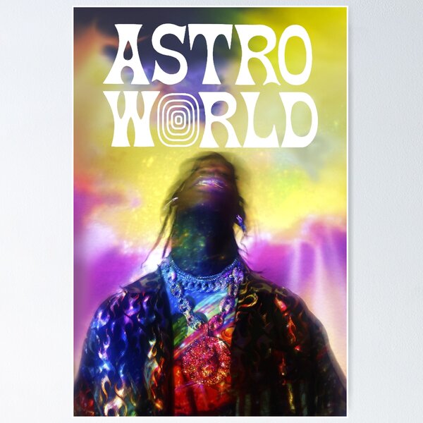 "ASTROWORLD" Poster for Sale by splizh | Redbubble