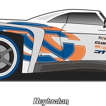 "HW Acceleracers Bassline Vector Art" Sticker for Sale by Heybratan ...