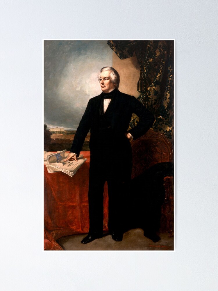 "Official Presidential Portrait of Millard Fillmore by George P.A ...