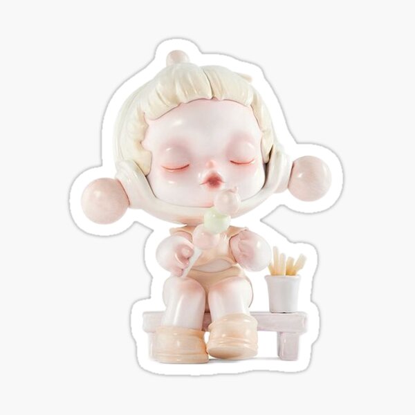 "popmart skullpanda the warmth " Sticker for Sale by tenmetretapewrm ...