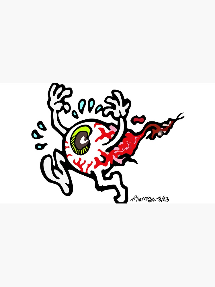 "Eyeball Running Scared from Two Dead Boys Original Art by Fearxx R ...