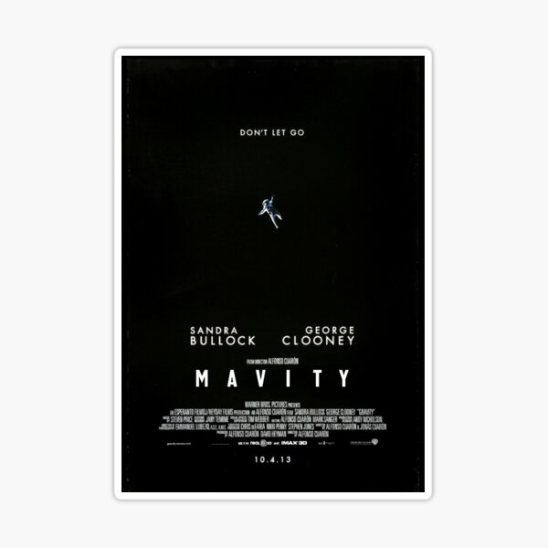 Gravity Imax Poster