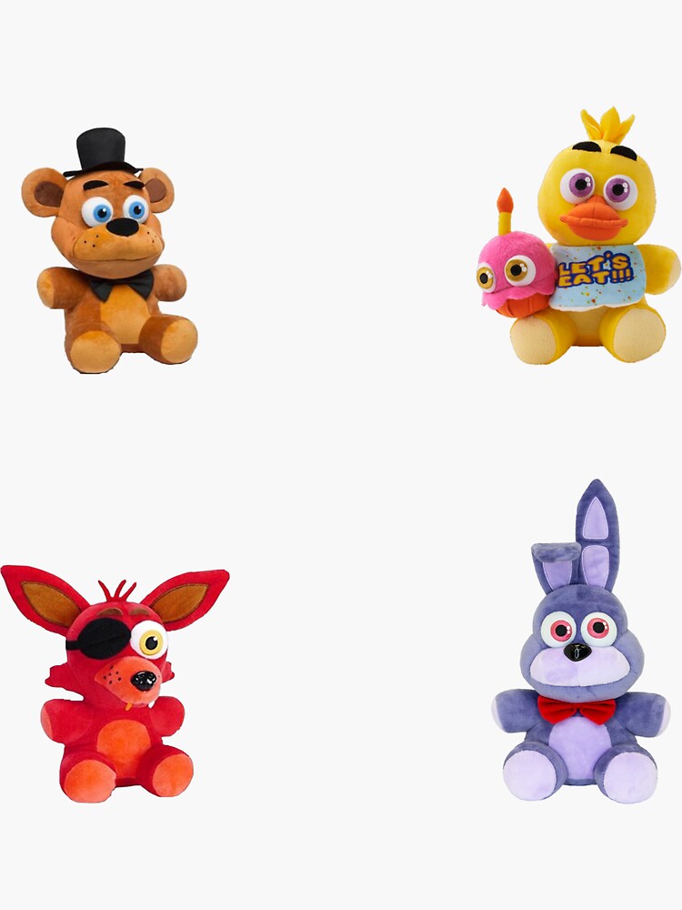 "FNAF 1 pack" Sticker for Sale by frostika | Redbubble