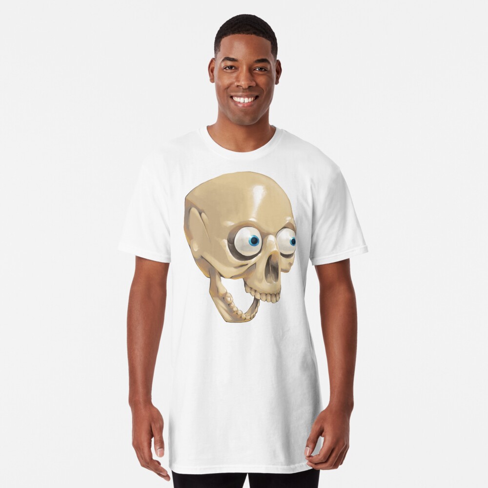 "Awooga skull " Sticker for Sale by BionicBandit | Redbubble