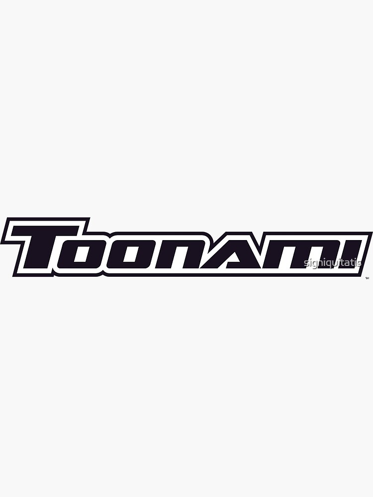 "Toonami Classic Logo" Sticker for Sale by signiquitatis | Redbubble