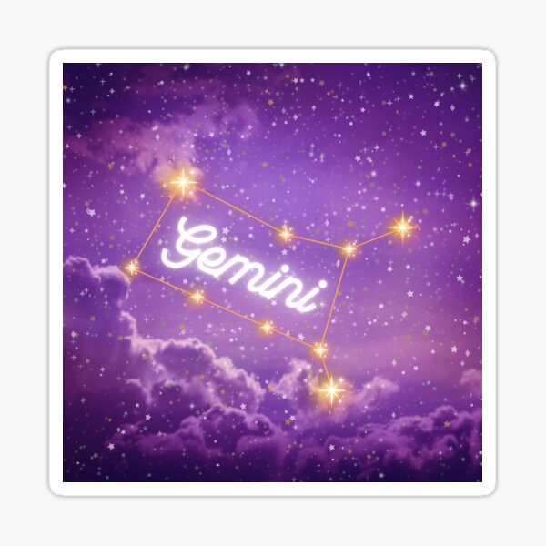 "Gemini" Sticker for Sale by djdepass326 | Redbubble