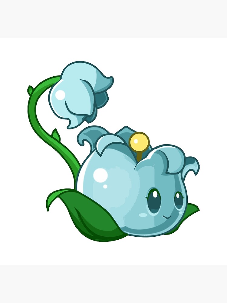 "illustration AFF Blue Flower PVZ" Poster for Sale by boreracute12 ...