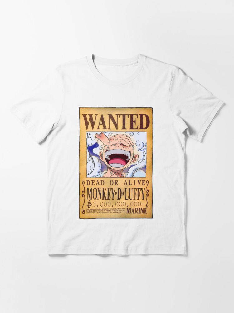 "Luffy Nika Wanted Poster - 3 billion beri - One Piece Wanted Poster ...