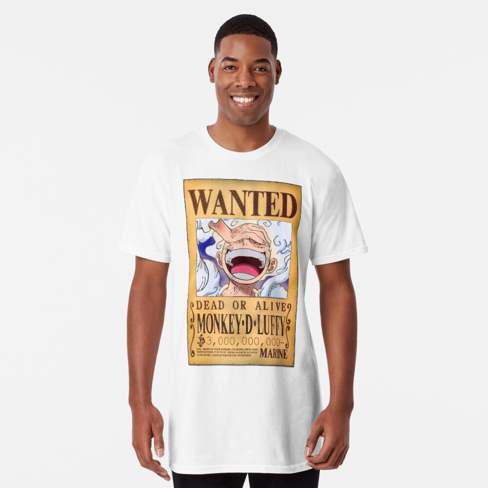 "Luffy Nika Wanted Poster - 3 billion beri - One Piece Wanted Poster ...