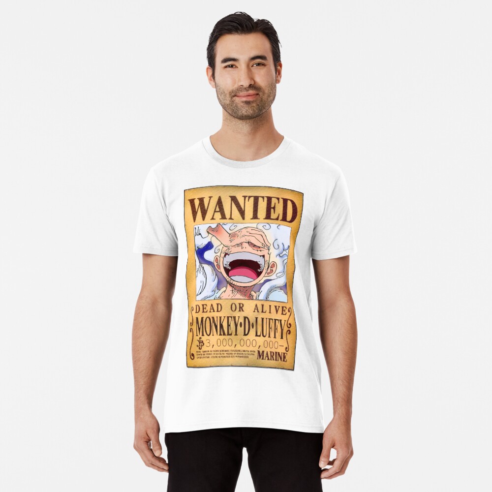 "Luffy Nika Wanted Poster - 3 billion beri - One Piece Wanted Poster ...