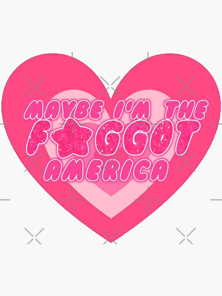 "Maybe I'm The American Idiot " Sticker for Sale by yvessaintlj | Redbubble