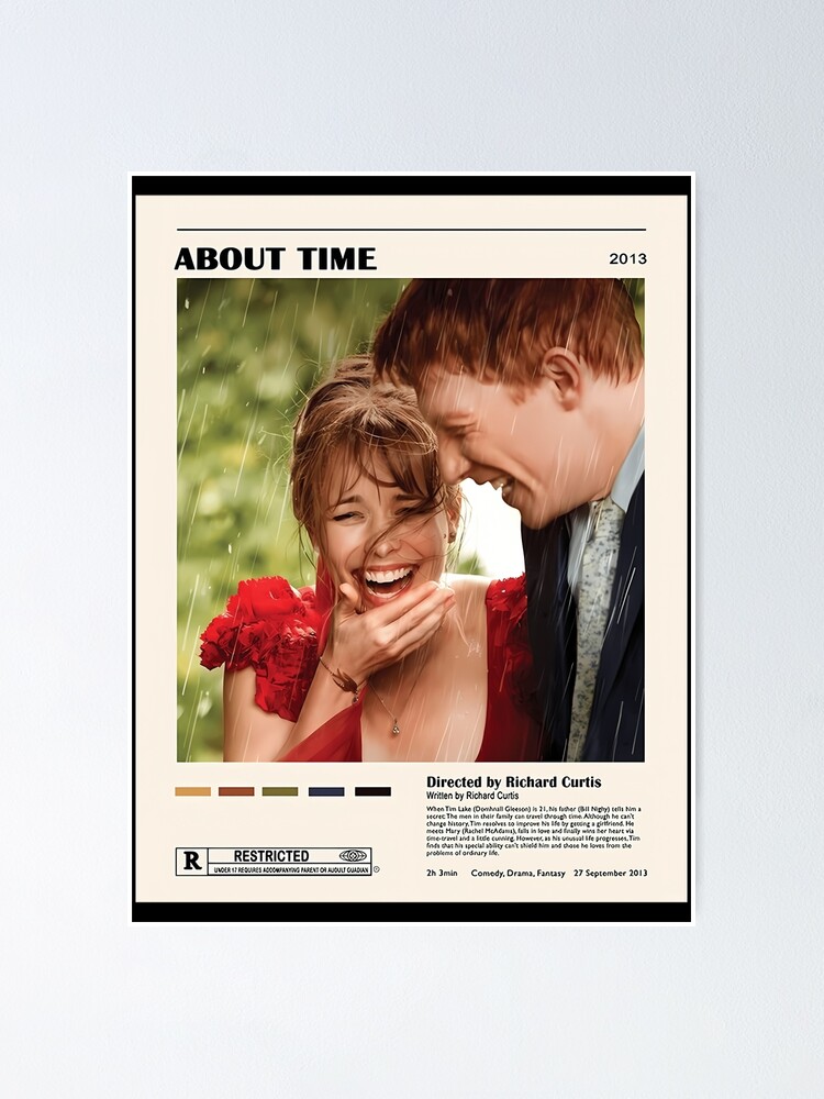 "About Time" Poster for Sale by dasfajibe | Redbubble