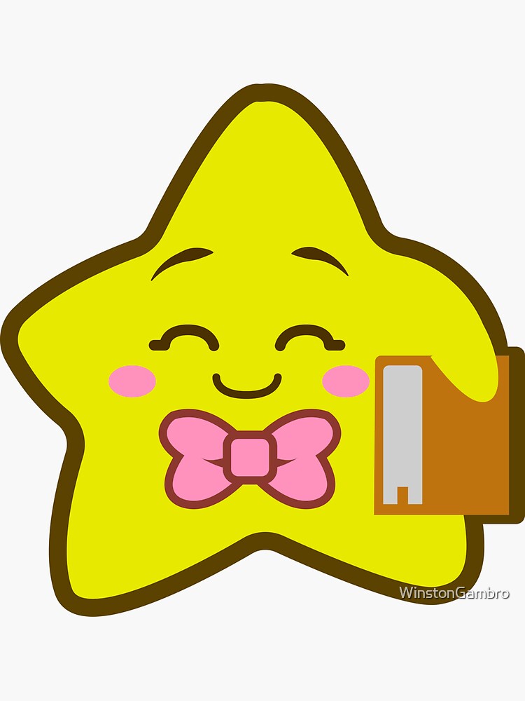 "Paper Star Spirit Klevar" Sticker for Sale by WinstonGambro | Redbubble