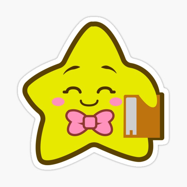 "Paper Star Spirit Klevar" Sticker for Sale by WinstonGambro | Redbubble