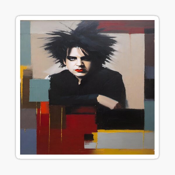 "Robert Smith" Sticker for Sale by Lachrymosa | Redbubble