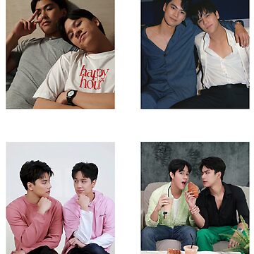 "Ohmnanon - Ohm Pawat - Nanon Korapat" Sticker for Sale by Niki-ni ...