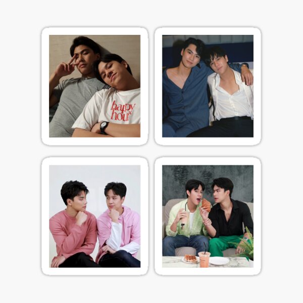 "Ohmnanon - Ohm Pawat - Nanon Korapat" Sticker for Sale by Niki-ni ...