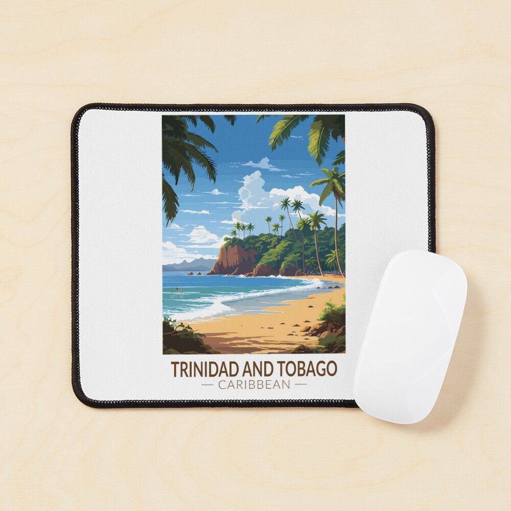 "Trinidad and Tobago Caribbean Travel Art Vintage" Sticker for Sale by ...