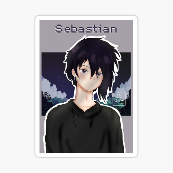 "Sebastian - Stardew Valley" Sticker for Sale by Qua-Quadrinhos | Redbubble