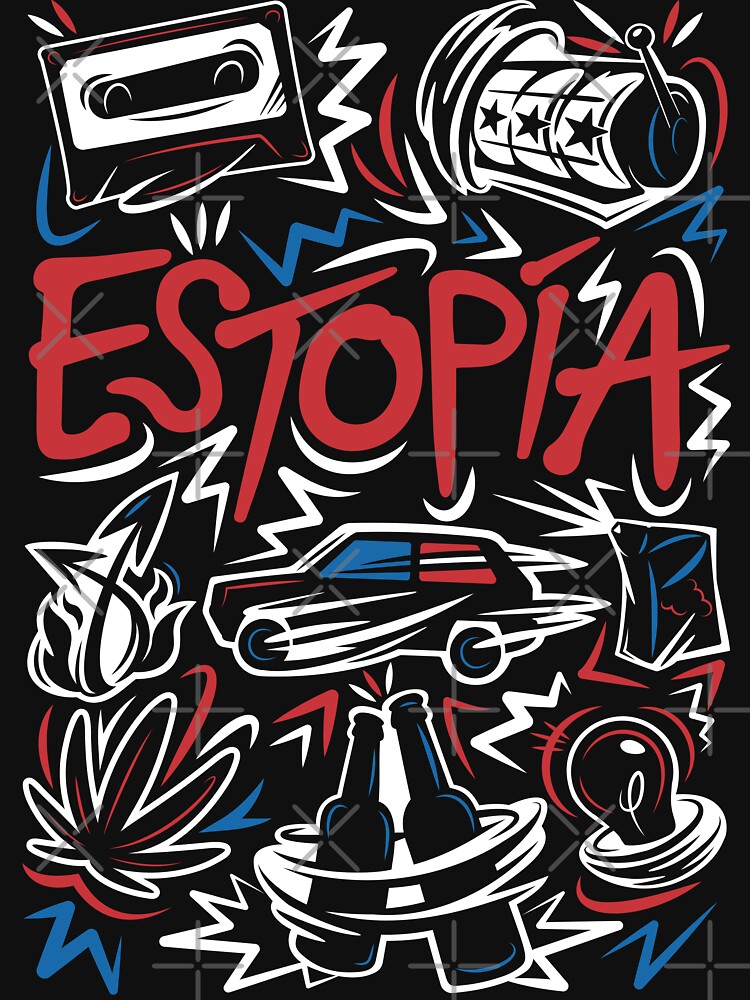 Camiseta esencial con la obra «ESTOPÍA (Miami): Gira ESTOPA 25 ...