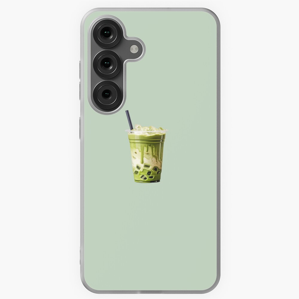 "iced matcha latte" Sticker for Sale by t-shirtsquad | Redbubble