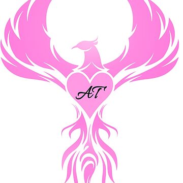 "Pink Phoenix Rising" Sticker for Sale by AbbyTaylor10 | Redbubble