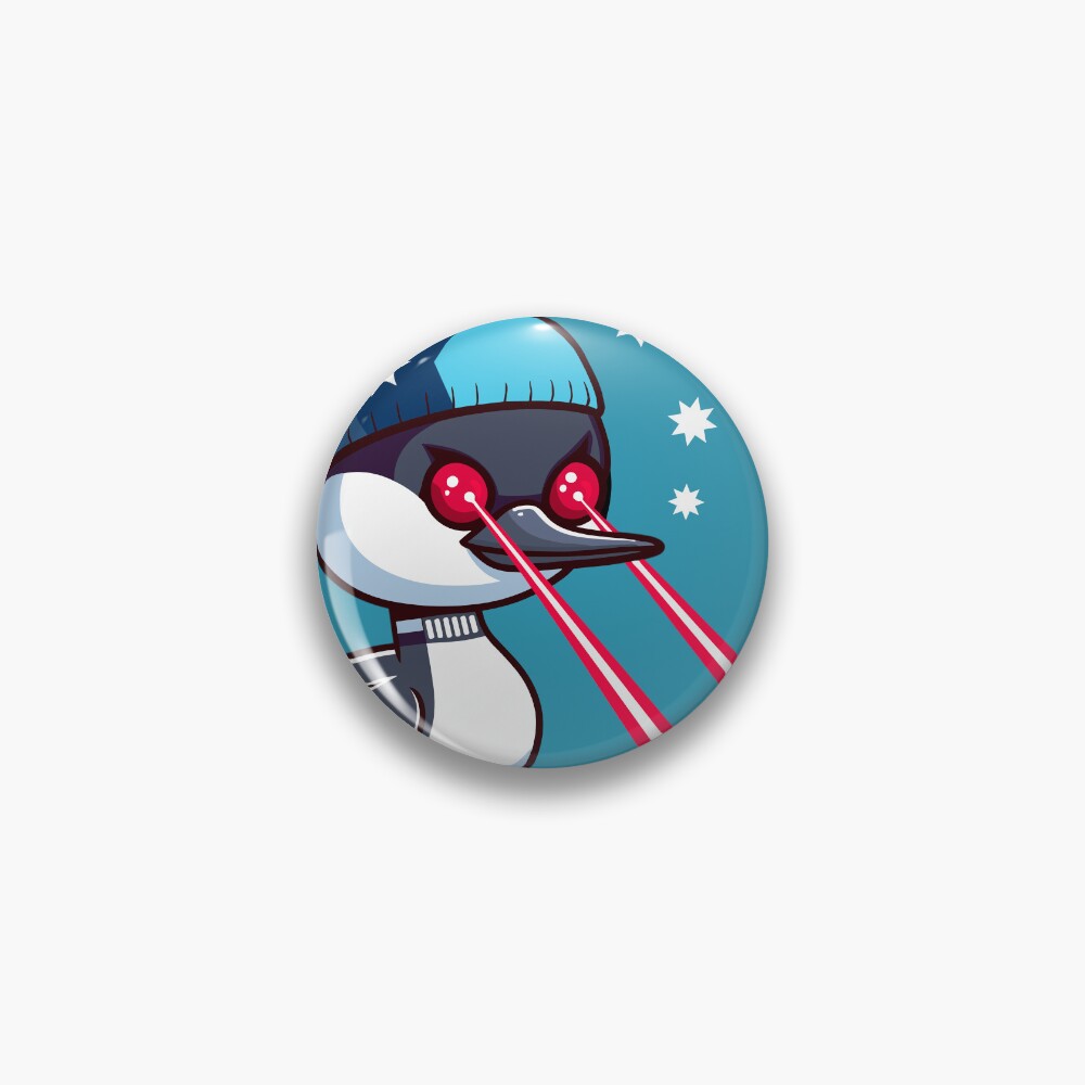 "Minnesota Laser Loon" Sticker for Sale by Bryan Hansel | Redbubble