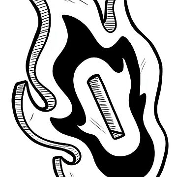 "Fire breathing " Sticker for Sale by reasomacuteArt | Redbubble