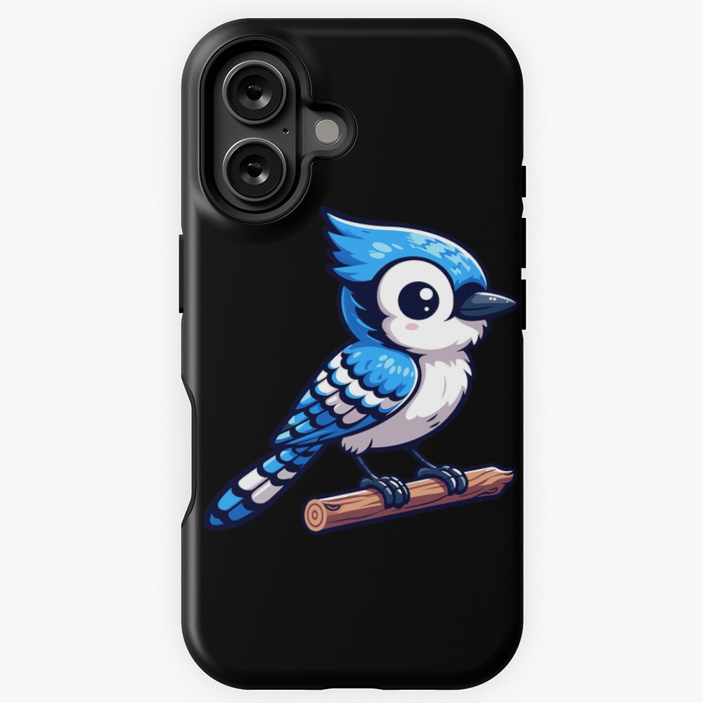 "Elegant Blue Jay Perch" Sticker for Sale by CrativeArtss | Redbubble
