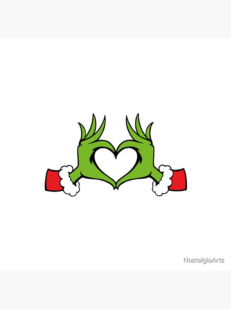 "Grinch Heart Hand Grinch The Grinch Grinchmas Grinch love" Pin for ...