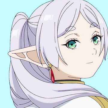 "Frieren Smiling" Sticker for Sale by PoquetoMonsta | Redbubble