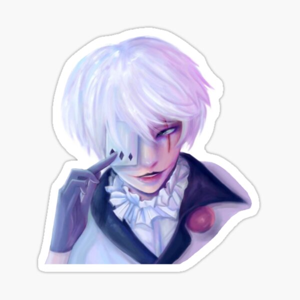 "purple Nikolai art sticker" Sticker for Sale by JszPix | Redbubble
