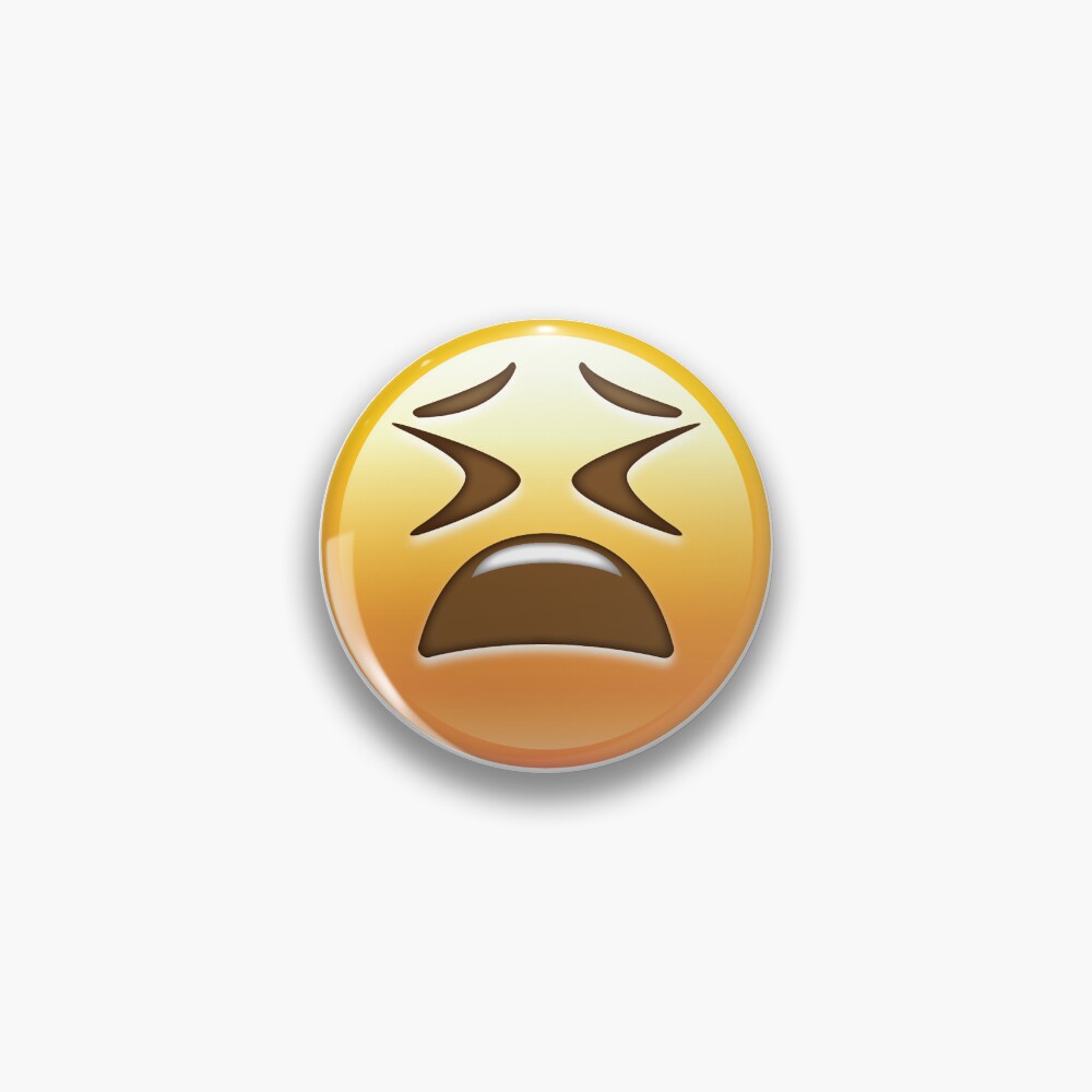 "Ugh face emoji" Sticker for Sale by therob | Redbubble