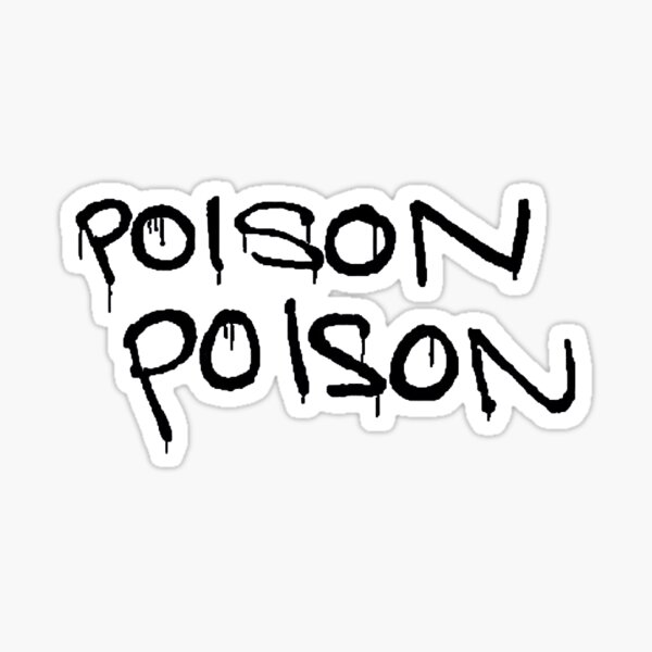 "Renee Rapp Poison Poison " Sticker for Sale by LavenderHighs | Redbubble