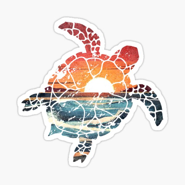 "Tranquil Tides" Sticker for Sale by Vida-Loca | Redbubble
