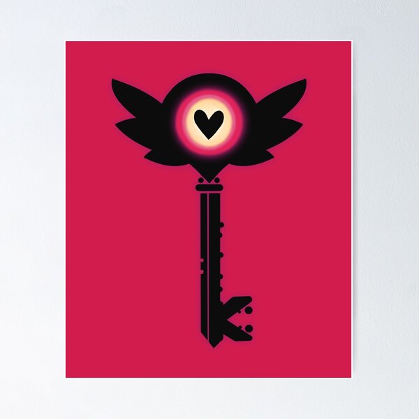 "Hazbin Hotel - Hotel Key" Poster for Sale by Udern-Stroud | Redbubble