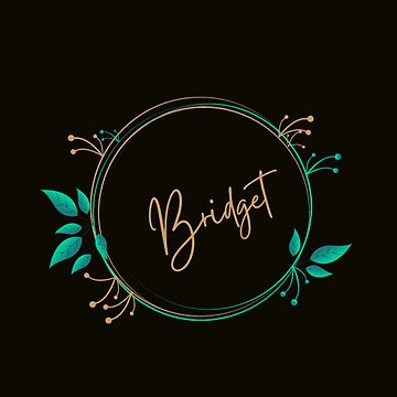 "bridget" Sticker for Sale by Brianna Maraj | Redbubble