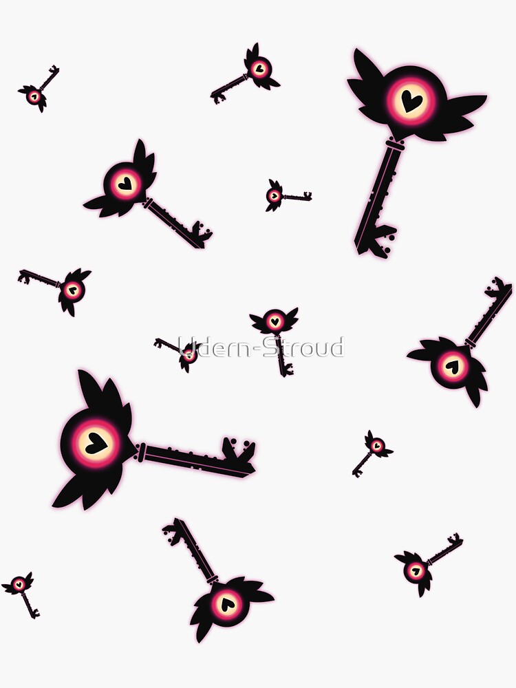 "Hazbin Hotel - Multiple Hotel Keys" Sticker for Sale by Udern-Stroud ...