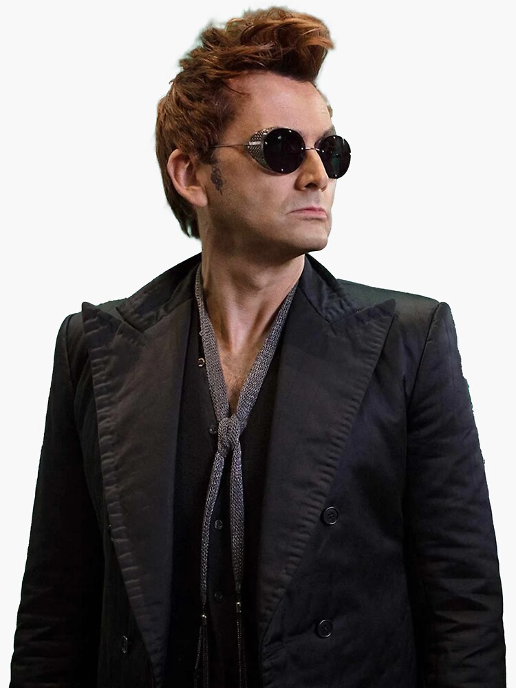 "David Tennant Demon 5" Sticker for Sale by Chloe Schaefer | Redbubble