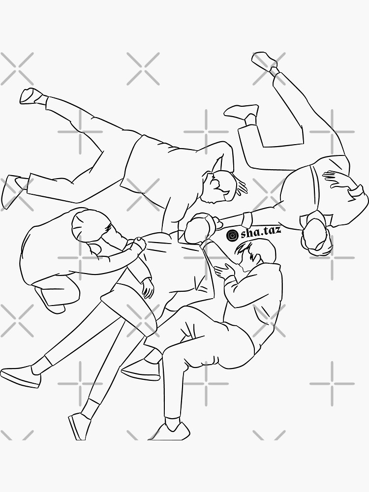 "Welcome to Samdal-ri Friends Kdrama" Sticker for Sale by kart-box ...