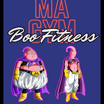 "Whimsical Transformation: 'Ma Gym Boo Fitness' | Anime" Sticker for ...