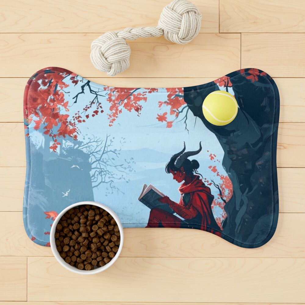 "Infernal Tiefling Reading" Poster for Sale by WarHaven | Redbubble